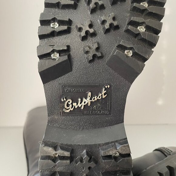 Gripfast | Shoes | Vintage Circa Y2k Gripfast England Black Leather 2 ...